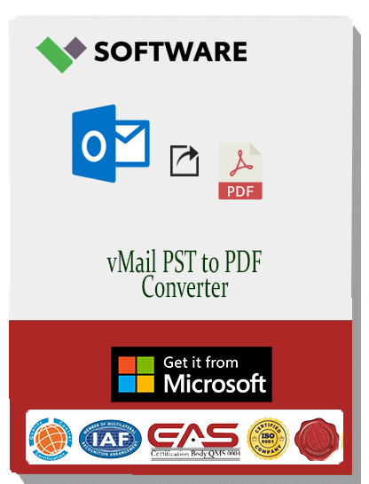 vMail PST to PDF Converter | Convert Outlook PST to PDF